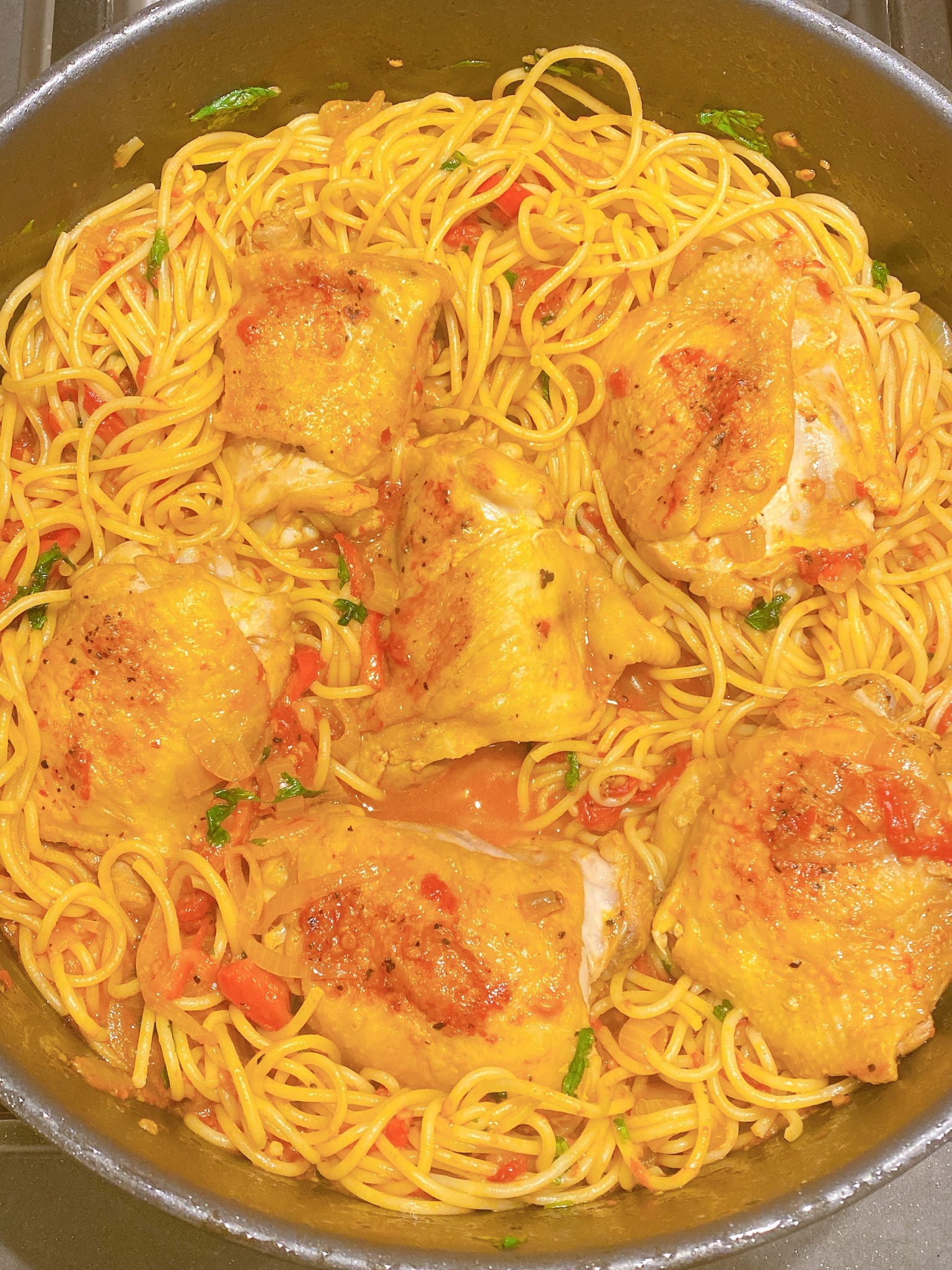 Puerto Rican Spaghetti